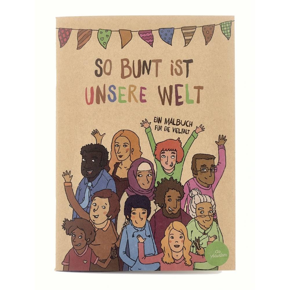 Livre à colorier pour la diversité – Poulpito